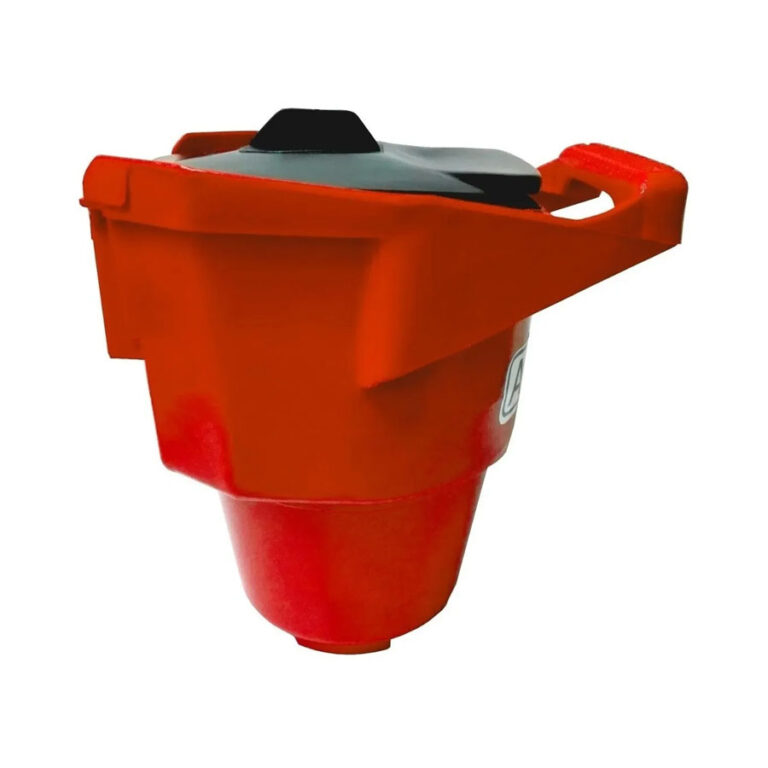 Balde De Arena Para Incendio De Plástico Con Tapa Y Soporte - EVER SAFE®